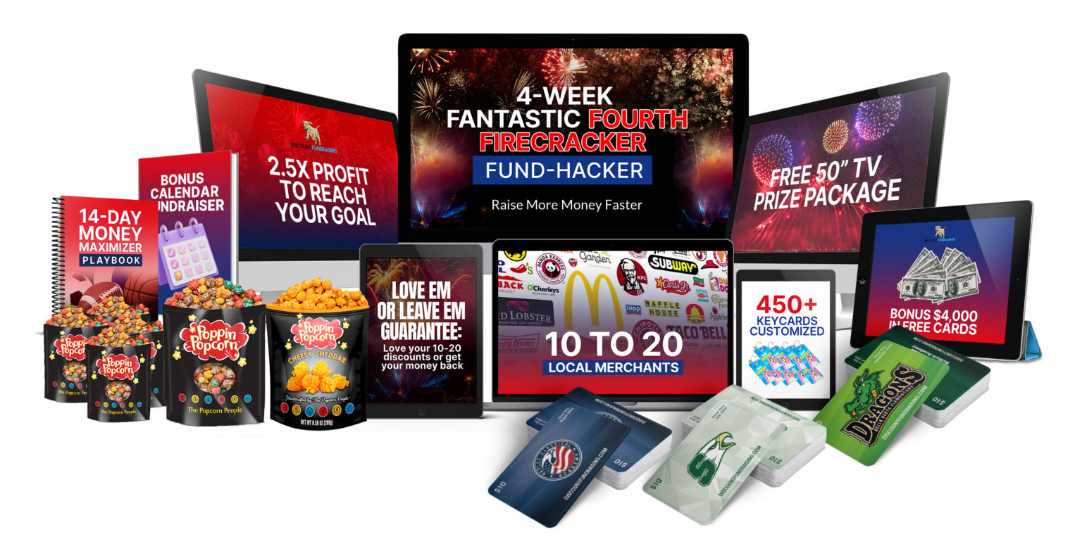 Discount Card Fundraiser | To 95% Profit | 200 Cards FREE Offer